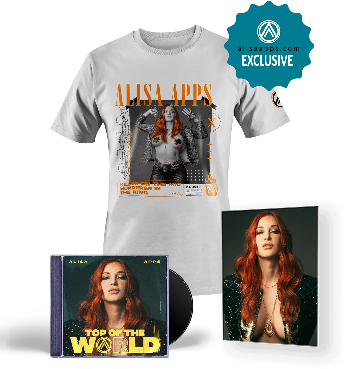 TOP OF WORLD CD BOX SET WHITE – Alisa Apps®